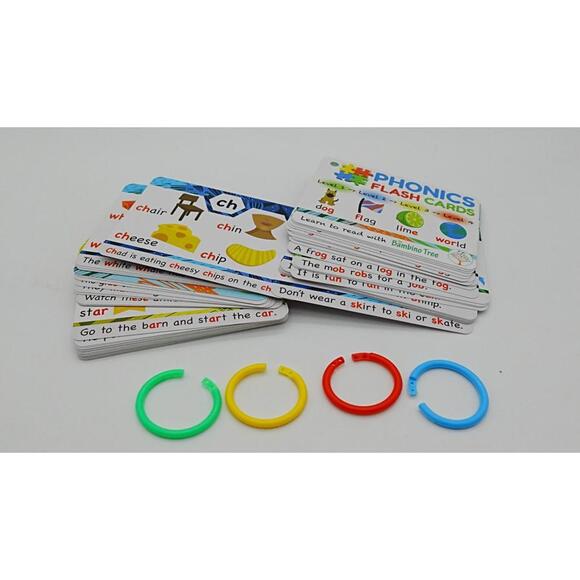 Toys | Phonics Flash Cards Learn To Read In 2 Phonic Stages Education ...